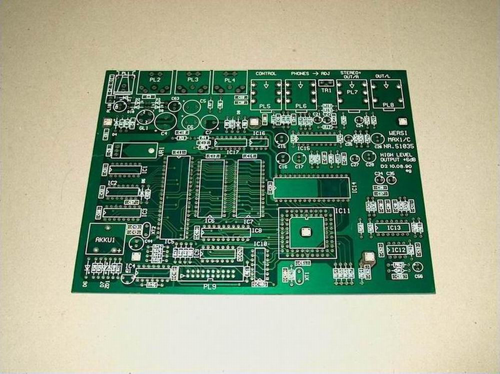 MAX1 - Leiterplatte Basisplatine 51035 Platine unbestückt Wersi MAX ...